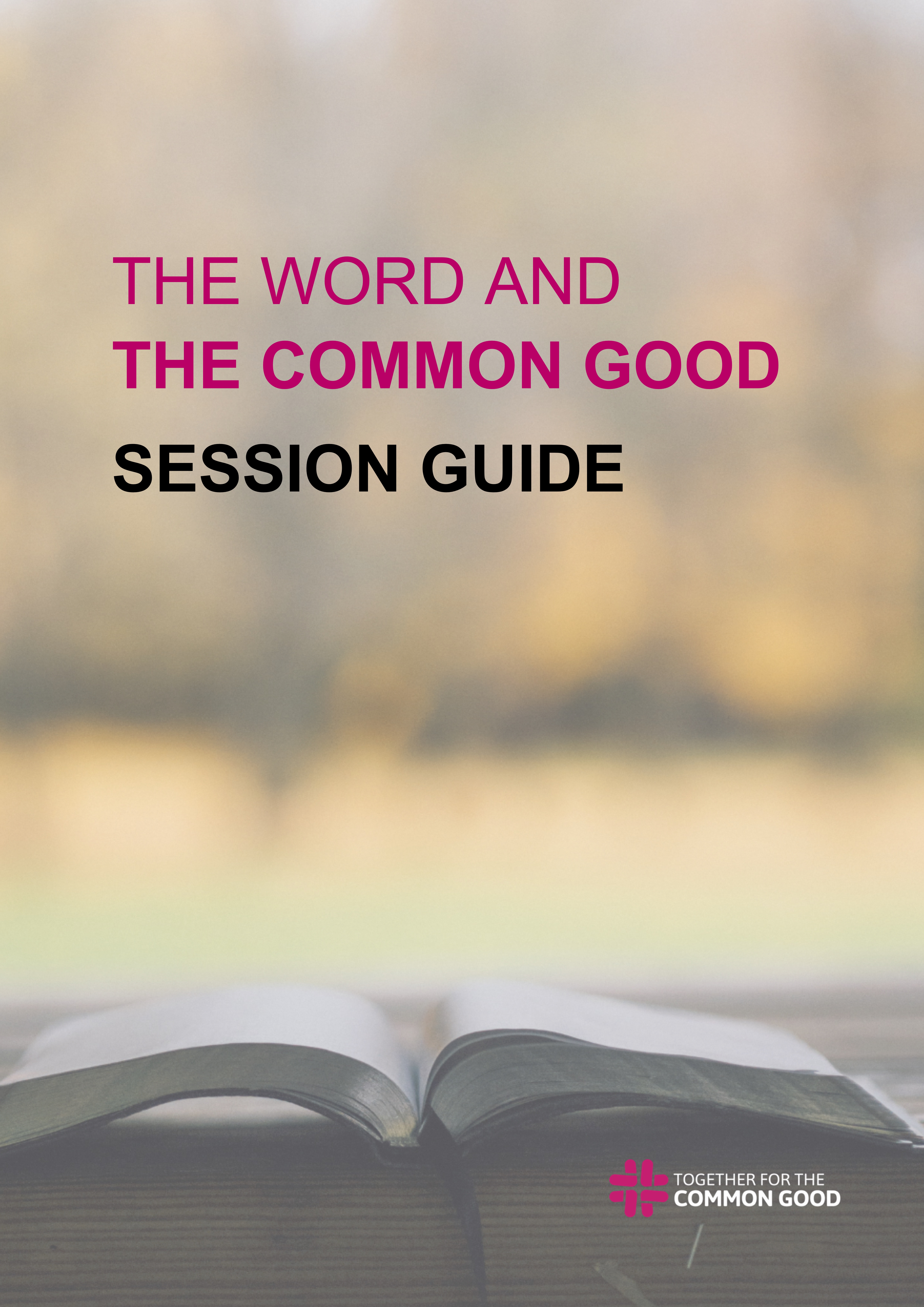 The Word and the Common Good - Together For The Common Good